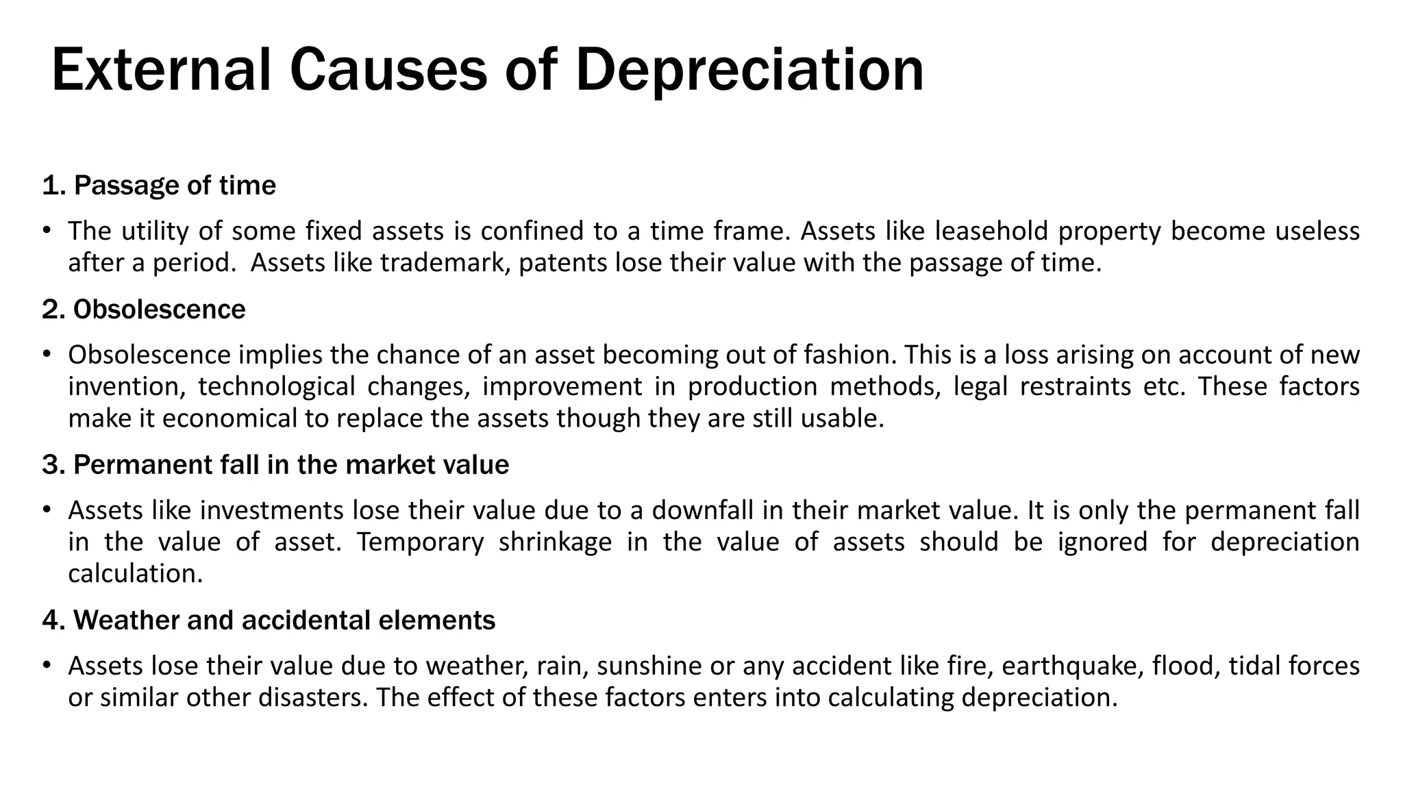 Economics deprection AND METHODS OF DEPRECITION | PPTX