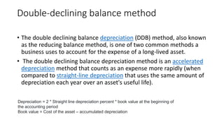 Economics deprection AND METHODS OF DEPRECITION | PPTX