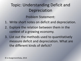 Economics Assignment Help | PPT