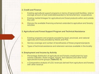 Economic sector, CLUP, comprehensive land use plan | PPTX