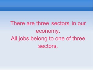 Economic sectors | PPT