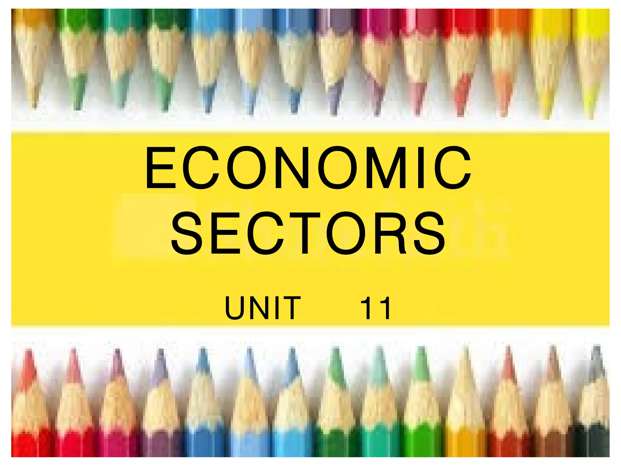 Economic sectors in Spain | PPT