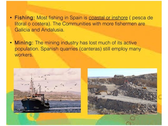 Economic sectors in Spain | PPT