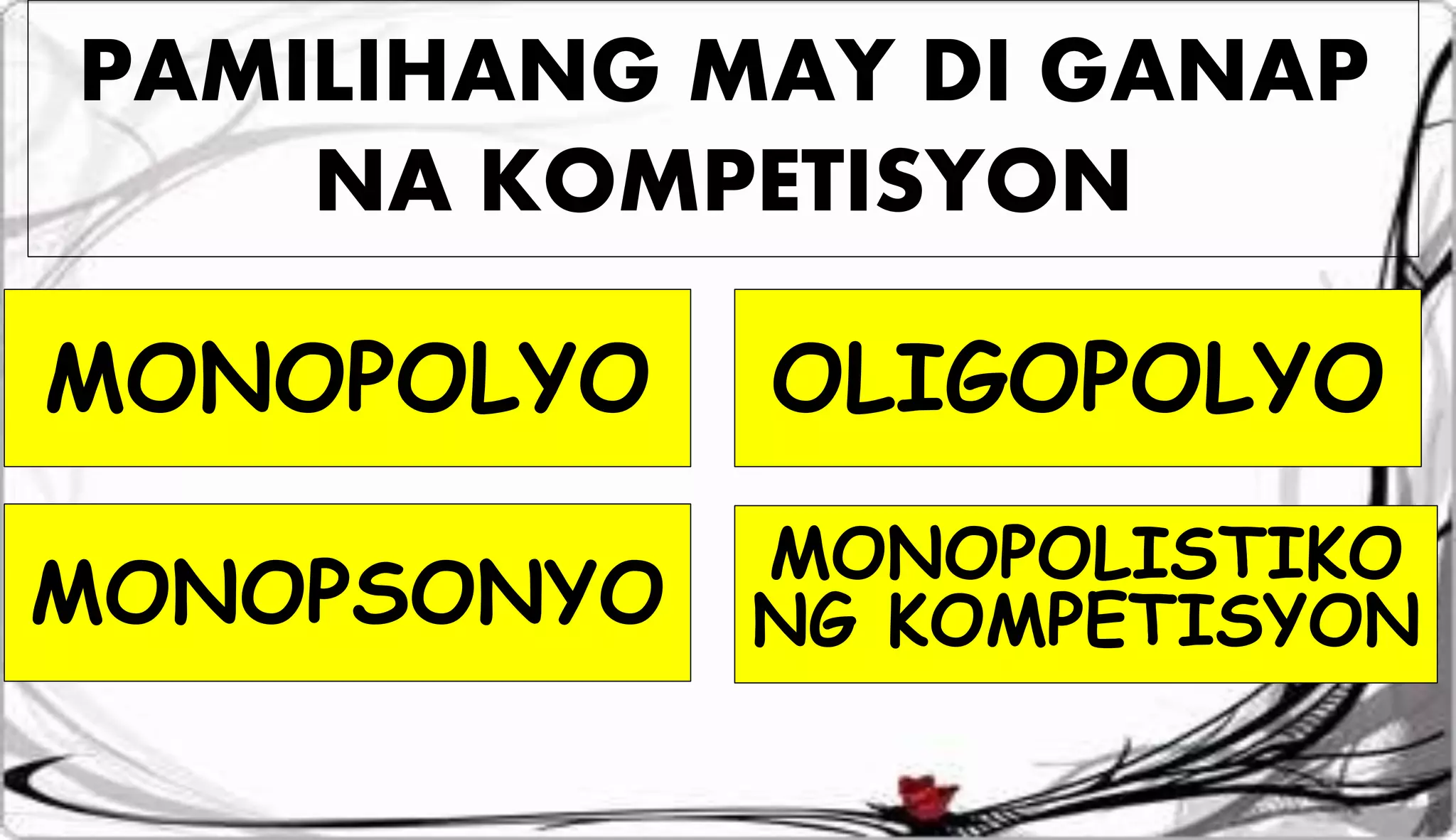 Economics (estruktura ng pamilihan) | PPTX