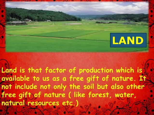 Economics factor of production | PPT