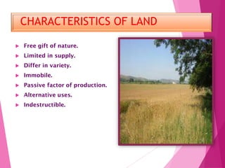 Economics factors of production | PPTX