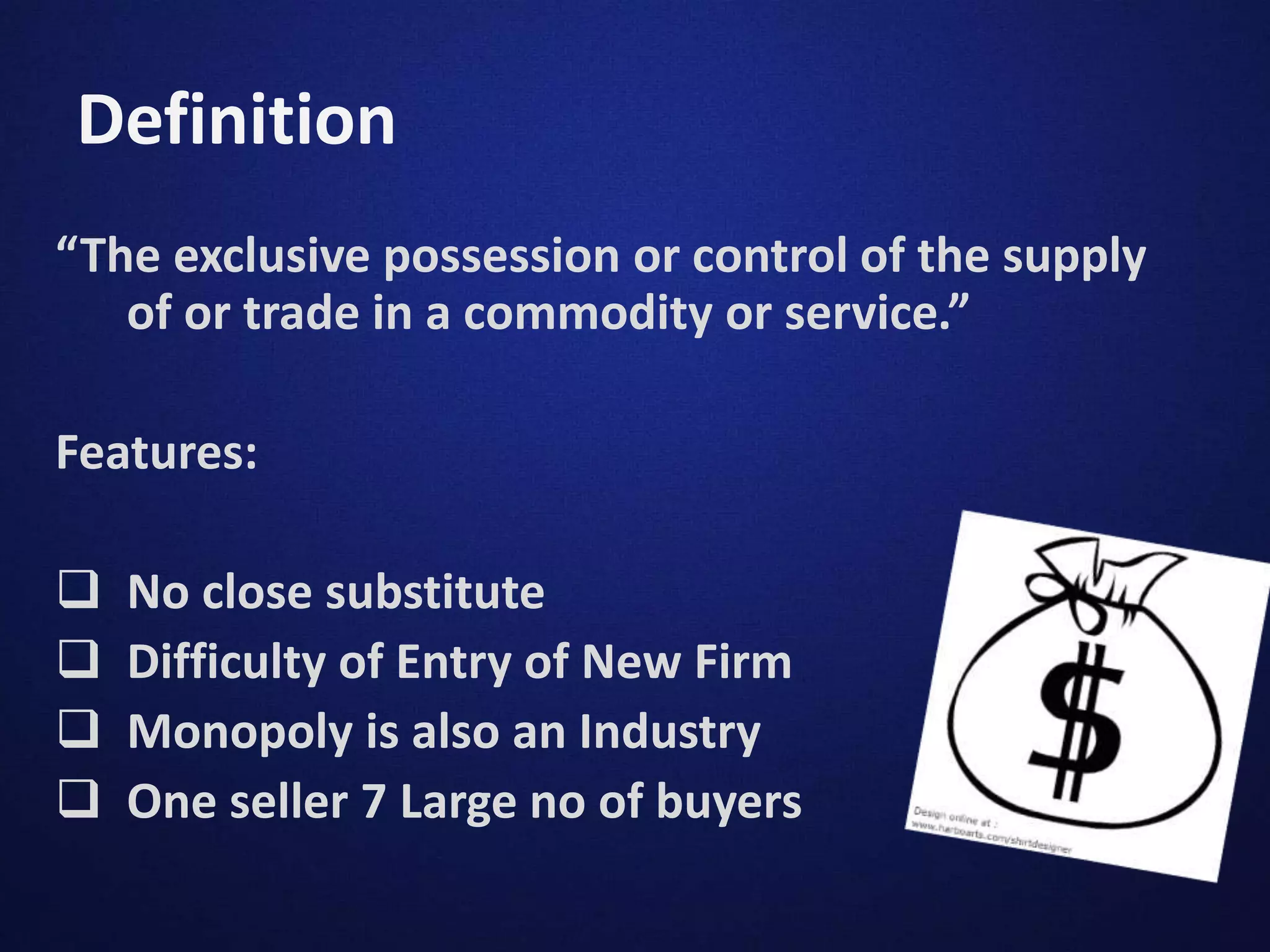 Control of Monopoly | PPT