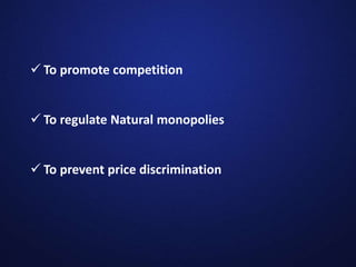 Control of Monopoly | PPTX