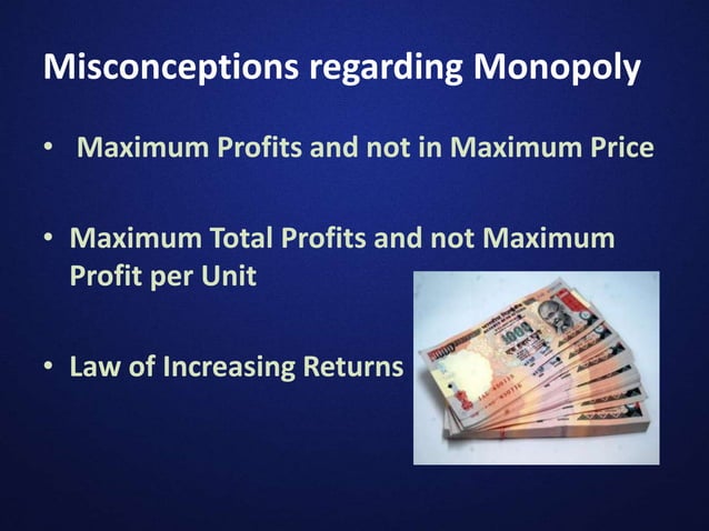 Control of Monopoly | PPTX