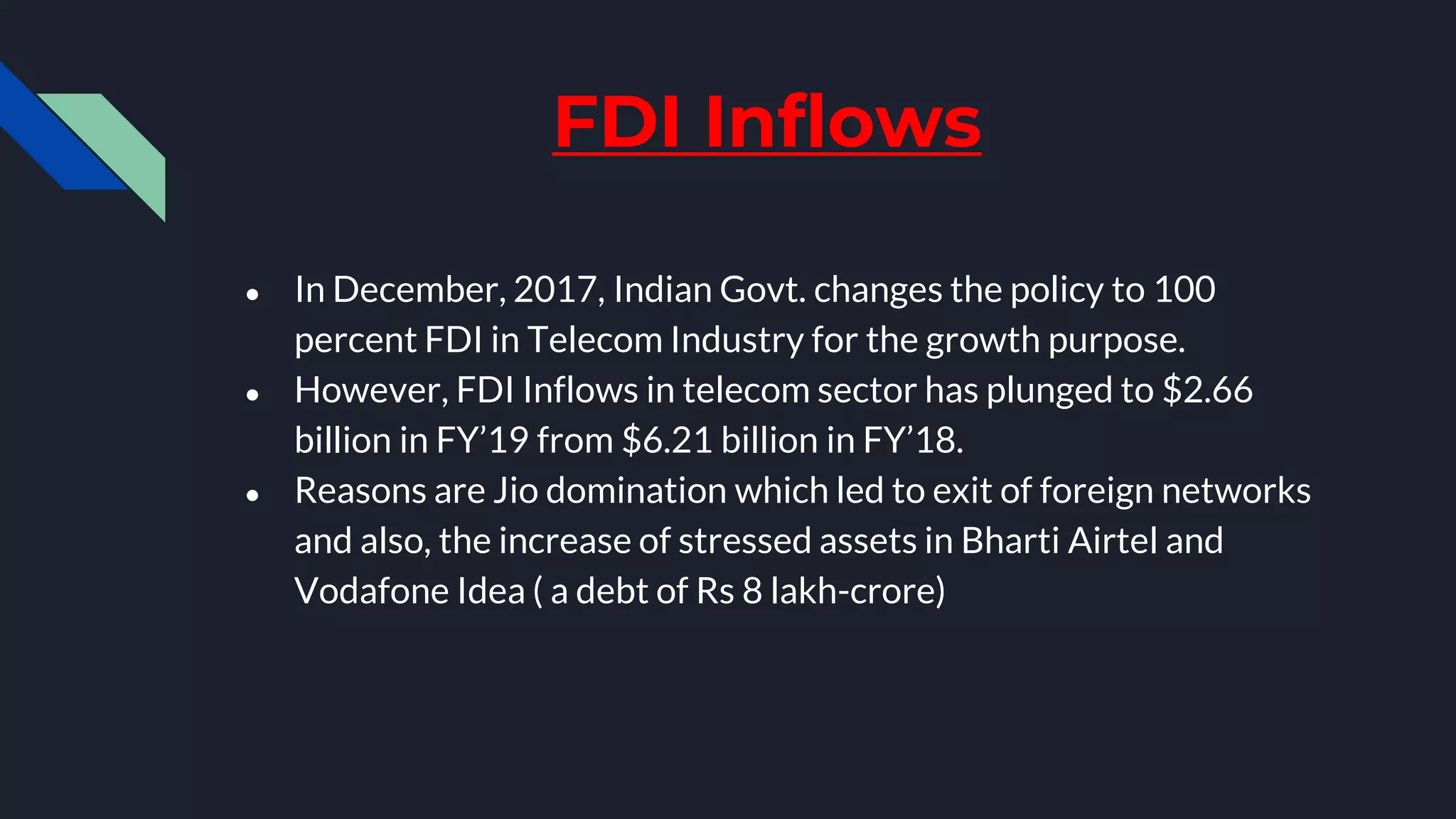 Macroeconomic Factors Affecting Telecom Industry | PPTX