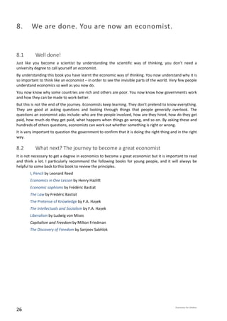 Seeing the Invisible: Economics for children | PDF