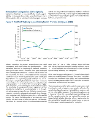 Canadian Fuels Association - The Economics of Petroleum Refining | PDF ...