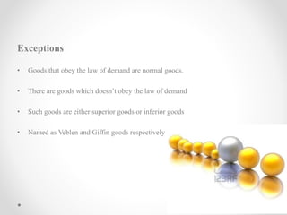 Economics giffen GOODS | PPTX
