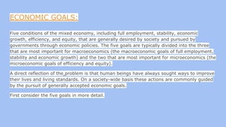Economics Goals | PDF