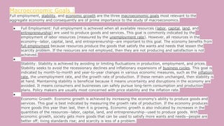 Economics Goals | PDF