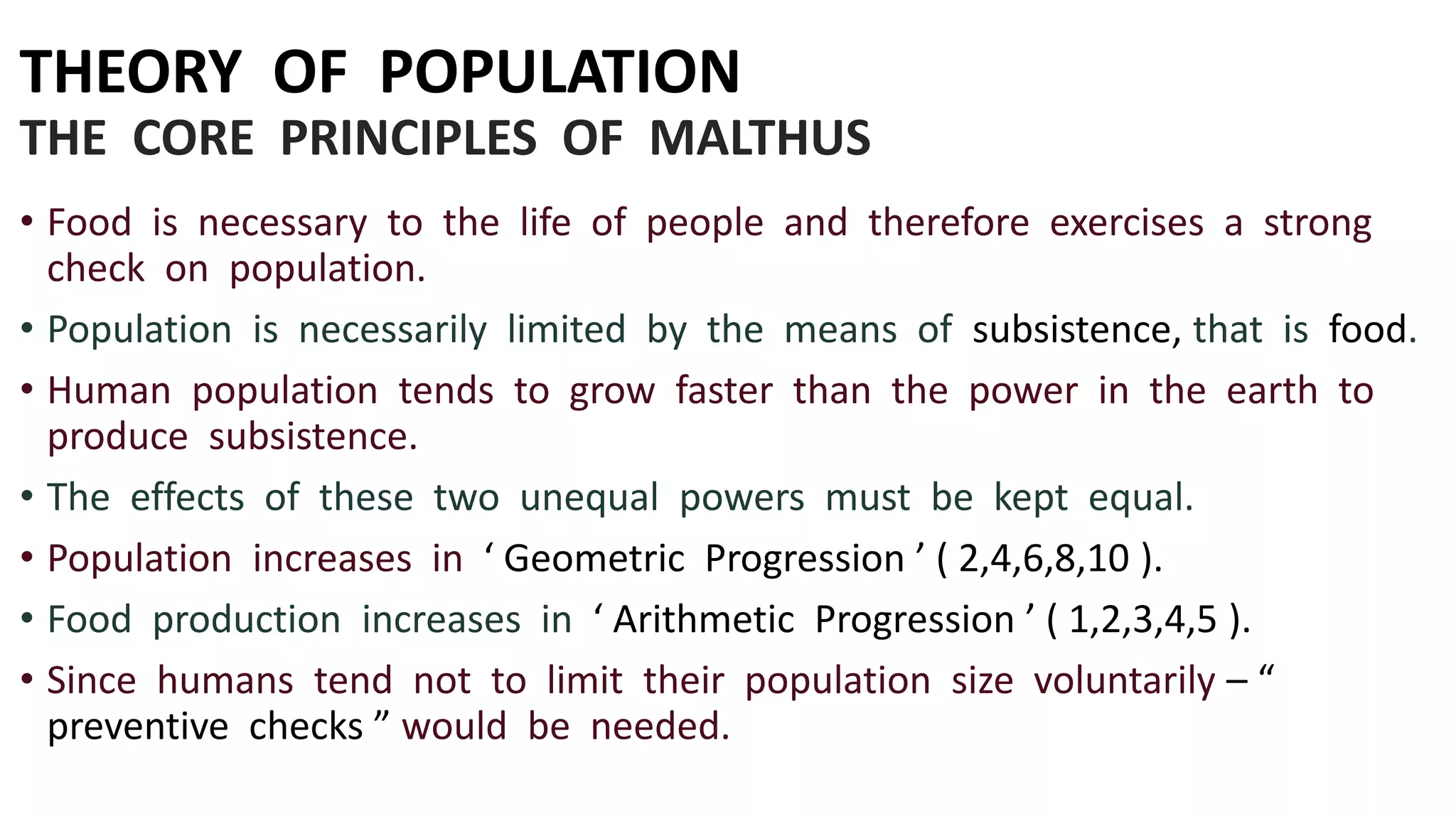 Thomas Robert Malthus | PPTX