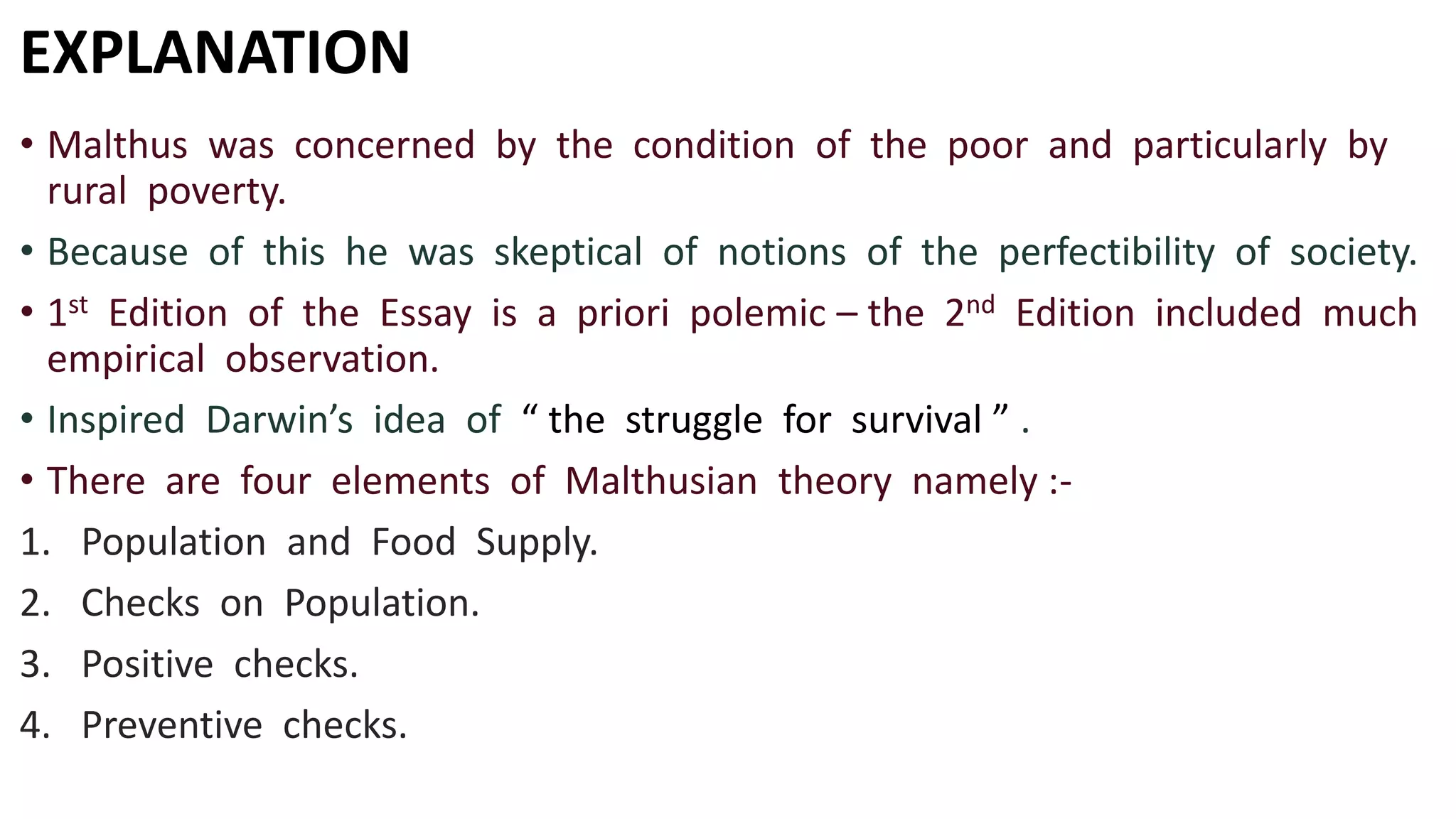 Thomas Robert Malthus | PPTX