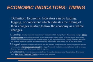 Economics indicators | PDF