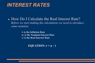 Economics indicators | PDF
