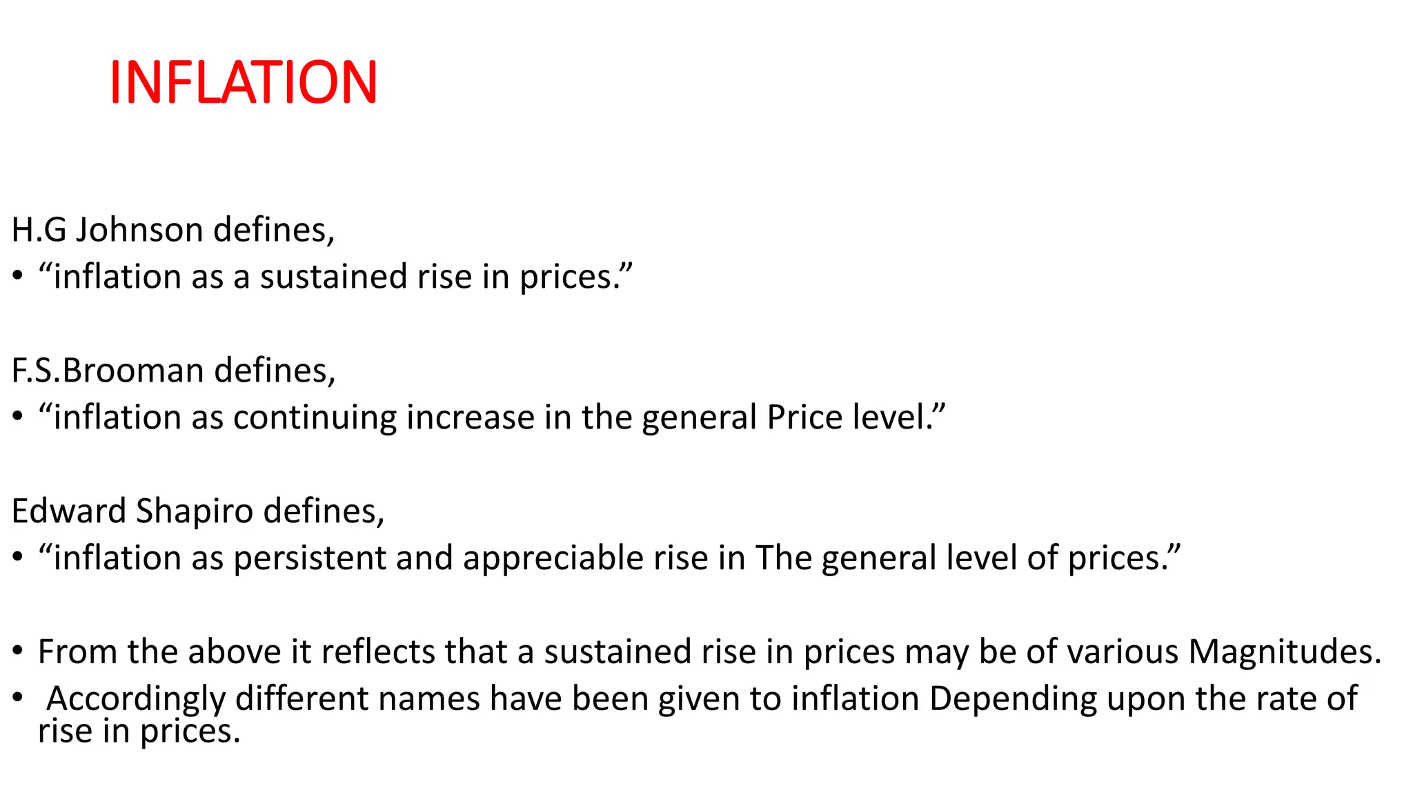 ECONOMICS TOPIC::- INFLATION ,CAUSES , EFFECTS ,TYPES OF INFLATION.pptx