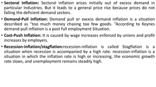 ECONOMICS TOPIC::- INFLATION ,CAUSES , EFFECTS ,TYPES OF INFLATION.pptx