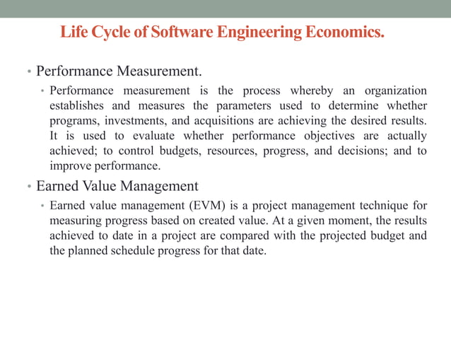 Economics In Software Engineering | PPTX