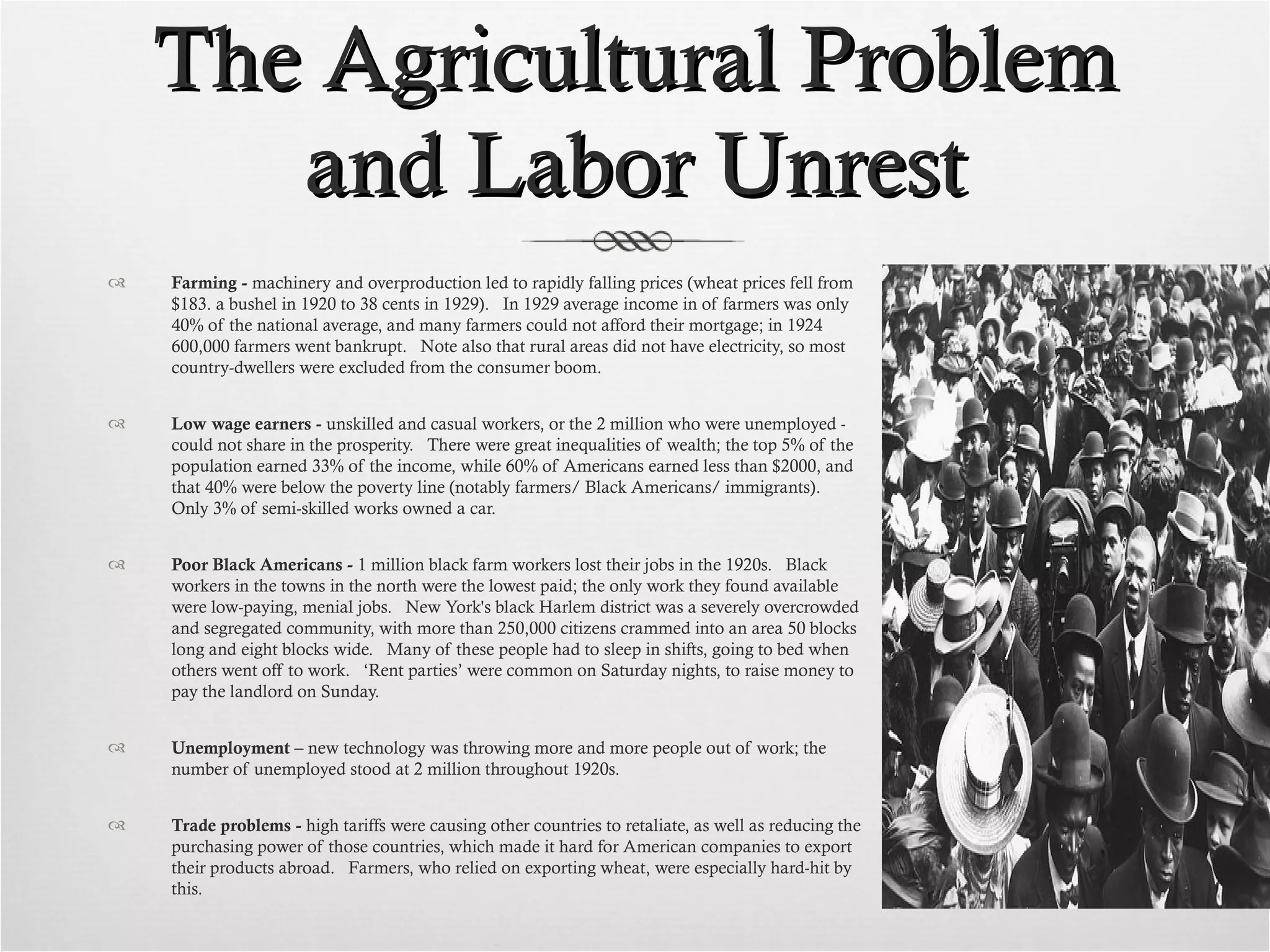 Economics in the 1920s (1) Period 5 | PPT