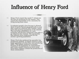 Economics in the 1920s (1) Period 5 | PPT