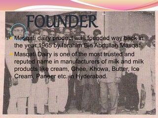 masqati dairy form | PPTX