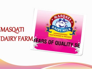 masqati dairy form | PPTX