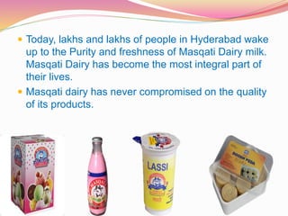 masqati dairy form | PPTX