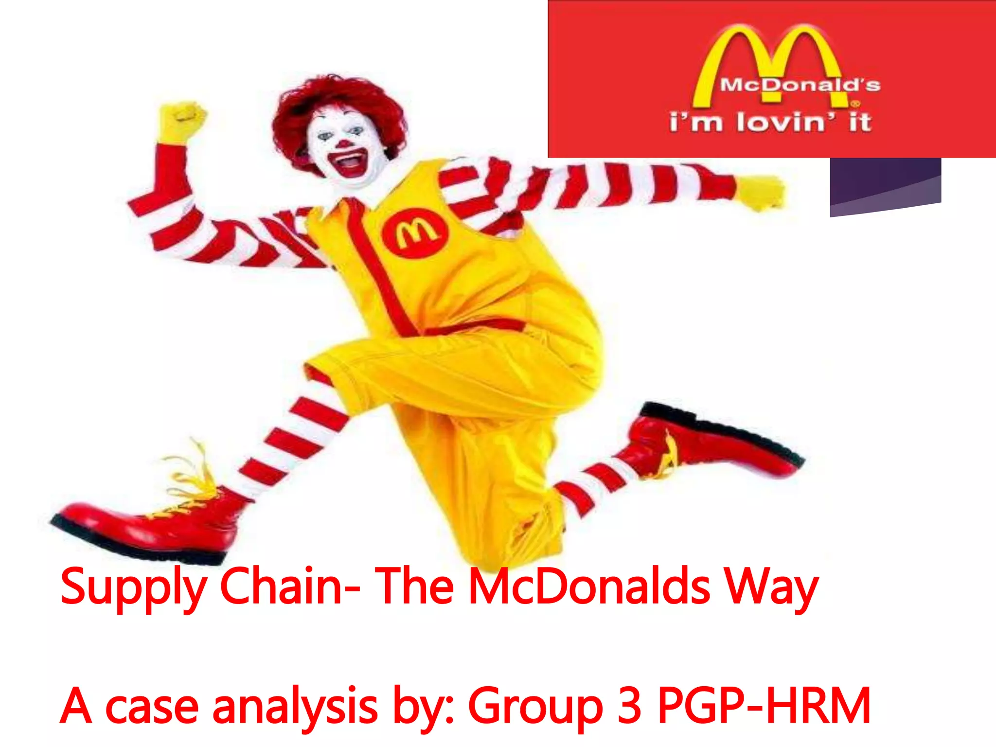 Economics mc donalds | PPTX