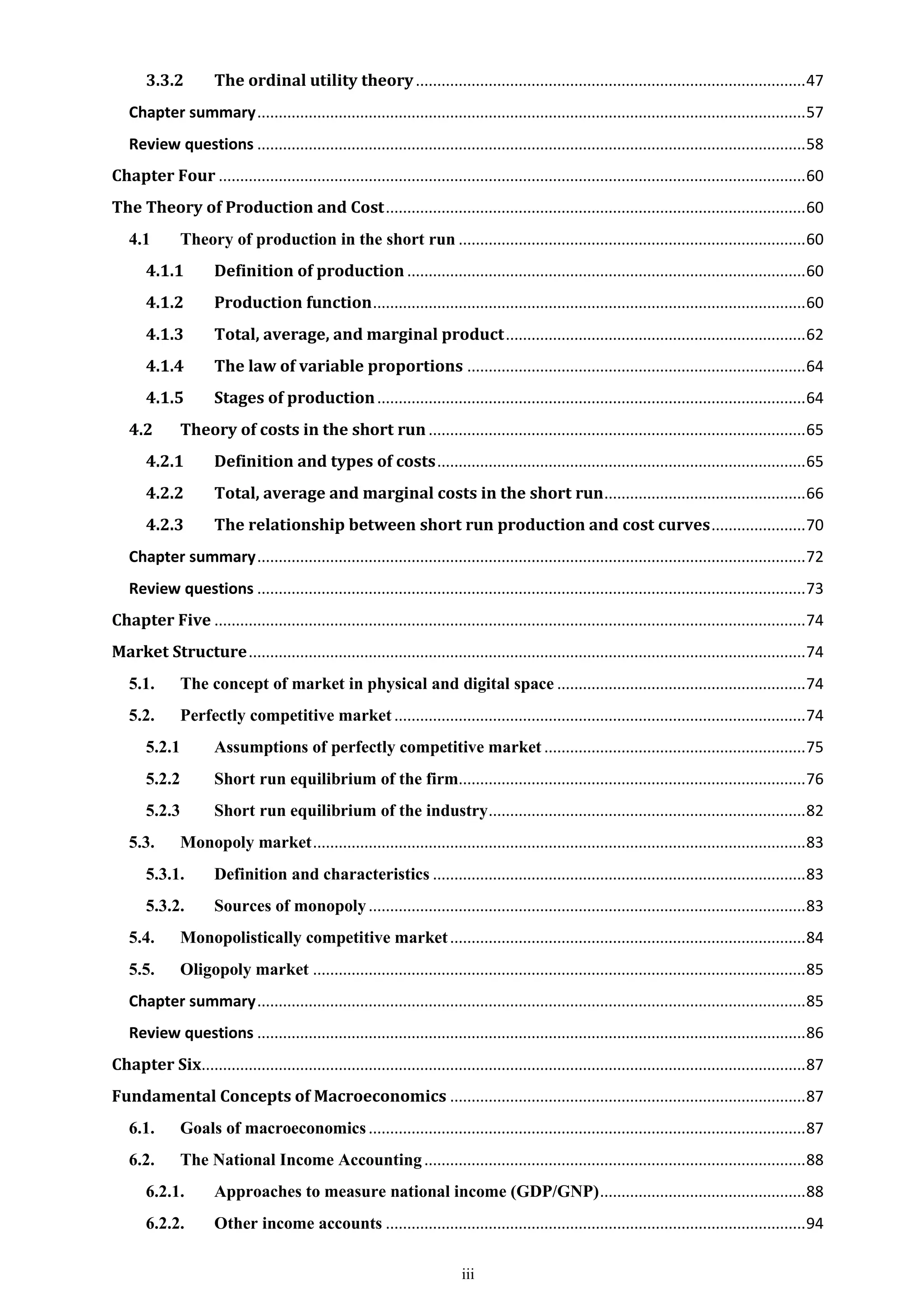 ECONOMICS module for Freshman 1st Semester Students | PDF