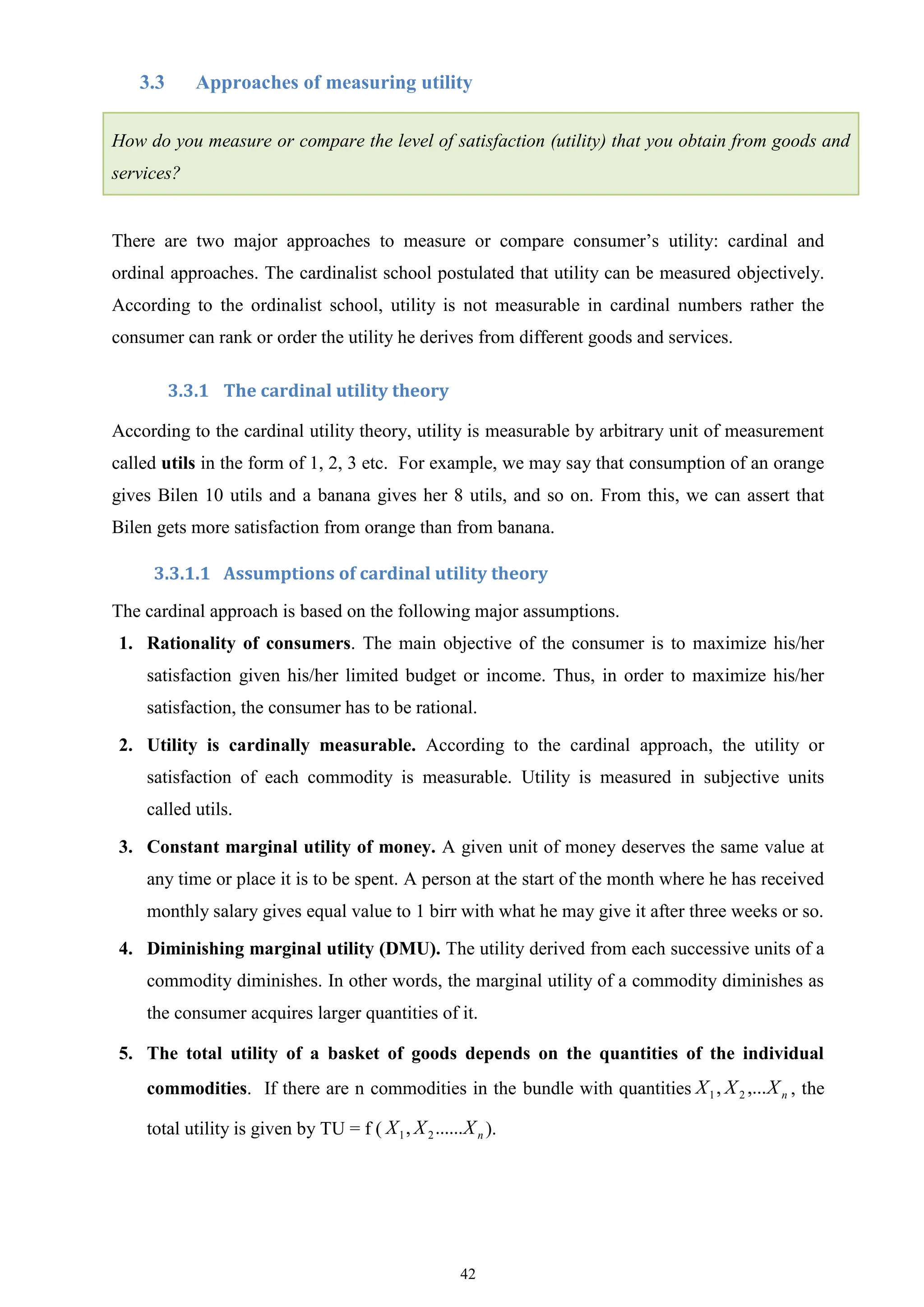 ECONOMICS module for Freshman 1st Semester Students | PDF