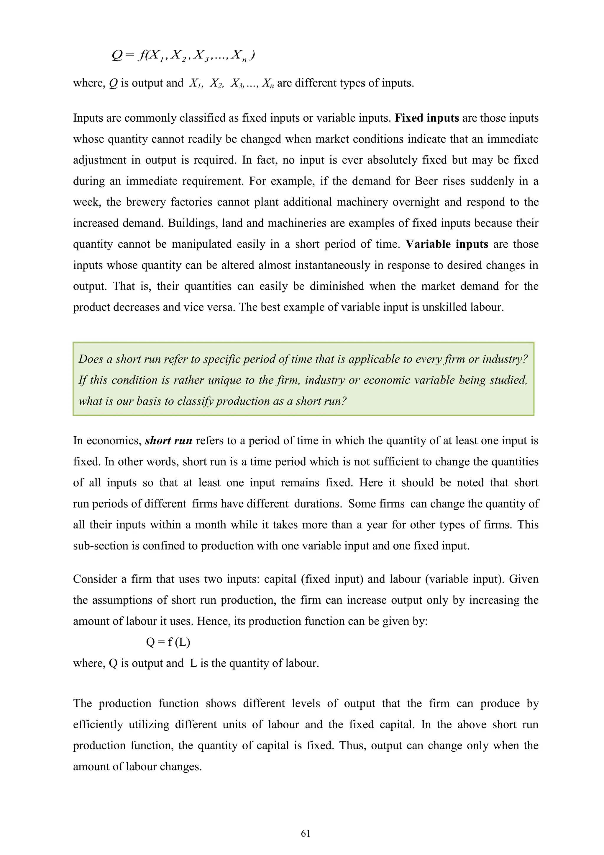 ECONOMICS module for Freshman 1st Semester Students | PDF