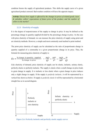 ECONOMICS module for Freshman 1st Semester Students | PDF