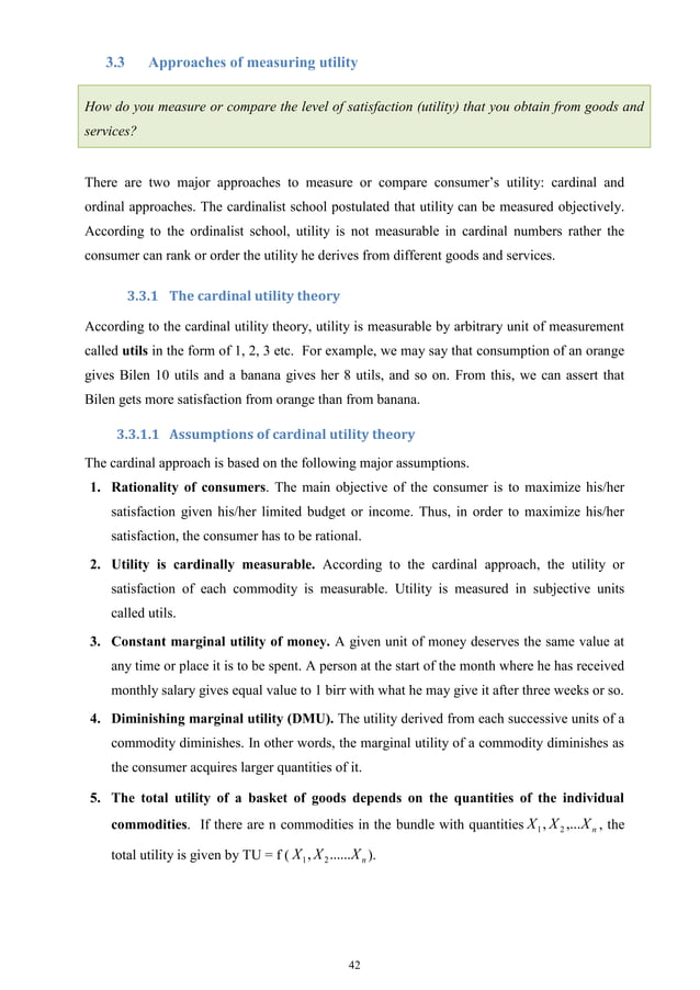 ECONOMICS module for Freshman 1st Semester Students | PDF