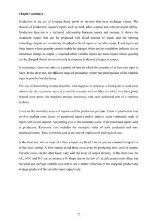 ECONOMICS module for Freshman 1st Semester Students | PDF