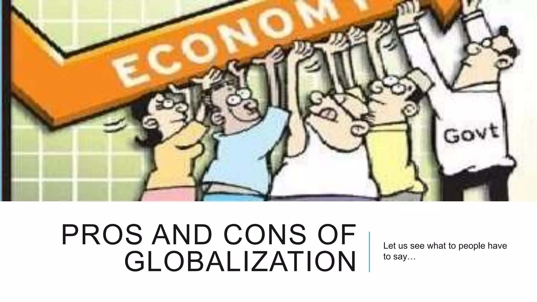 Globalisation and the Indian economy | PPTX