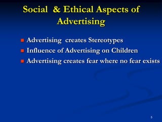 Economic social & ethical issues in advertising (1) | PPTX