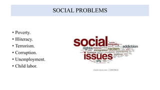 Economic, social & political problems of pakistan | PPTX
