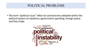 Economic, social & political problems of pakistan | PPTX
