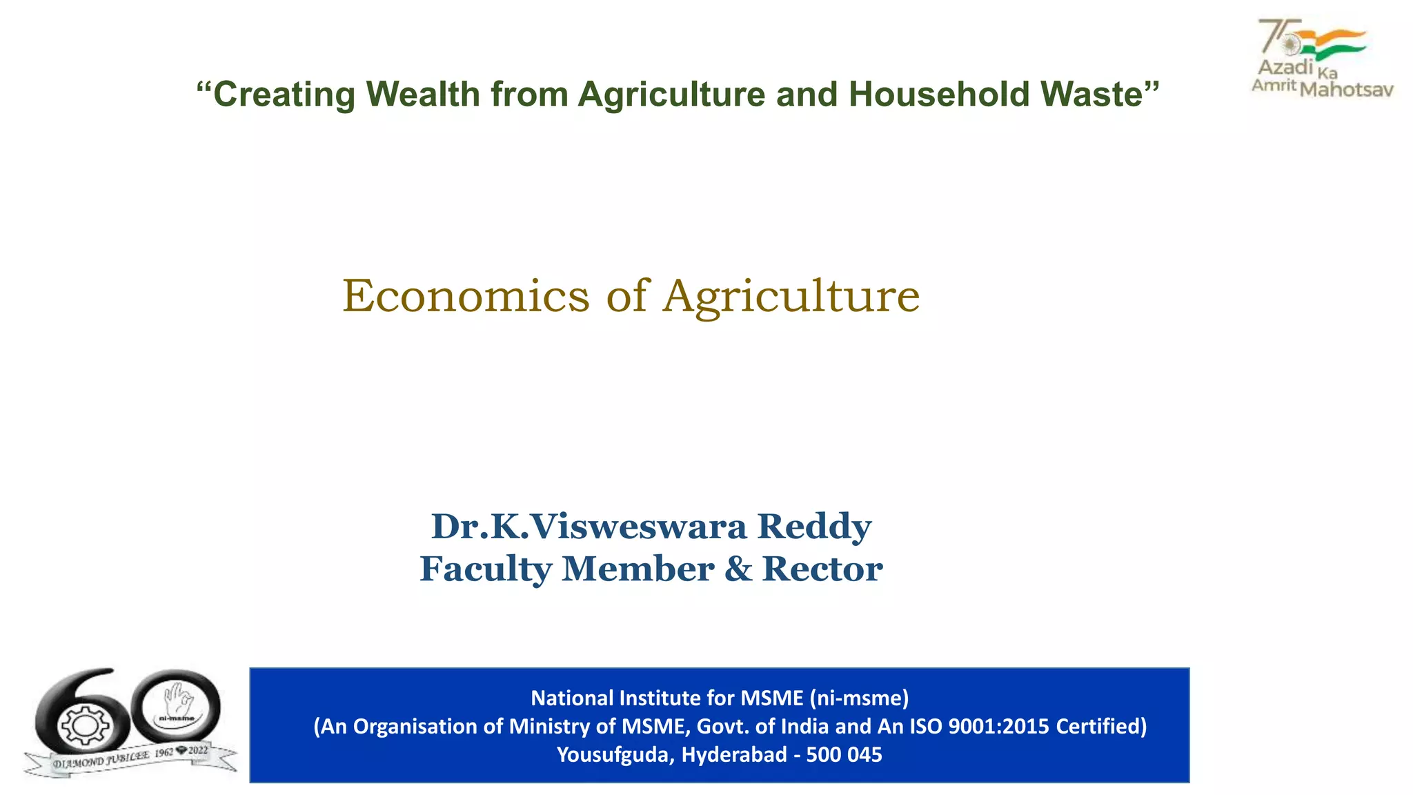 Economics of Agriculture Waste.pptx