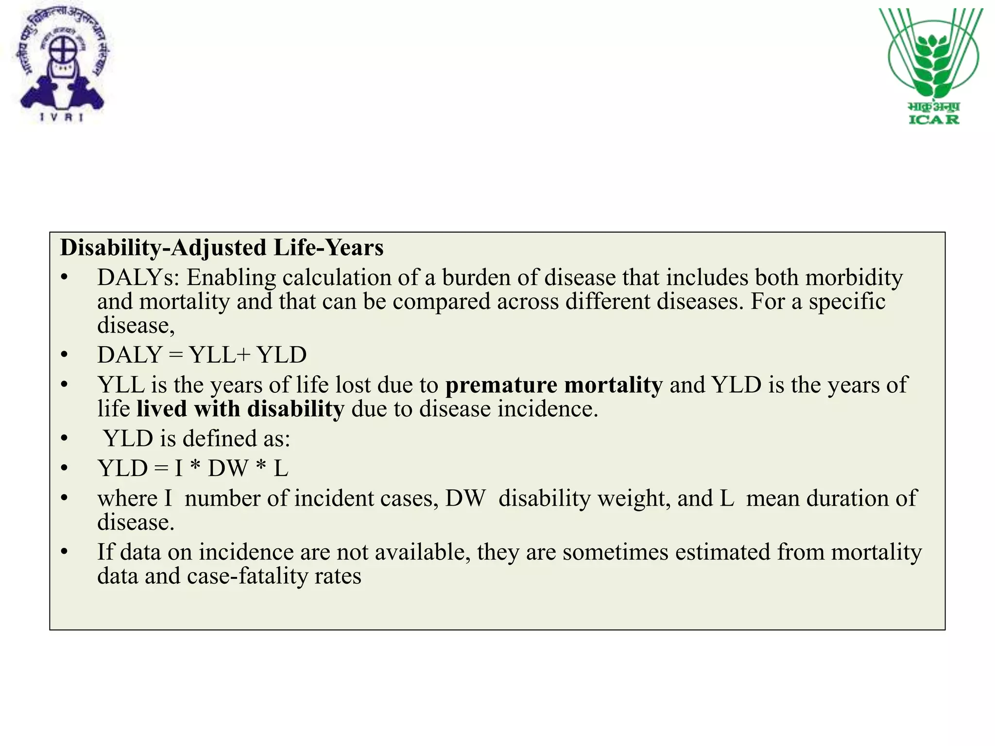 Economics of animal diseases | PPTX