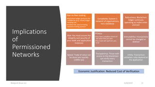 Economics of blockchain applications Tech Collective RI CIO Forum 20191106 | PPT