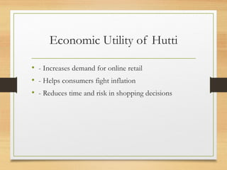 The Economics of Cashback with reference to Hutti | PPTX