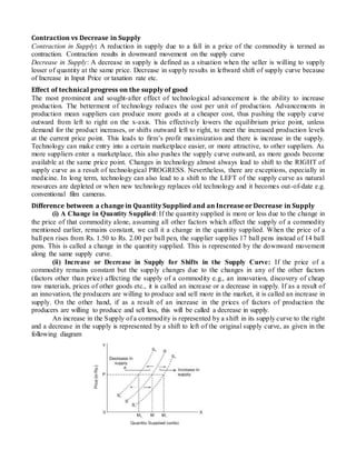 Economics of Demand & Supply | PDF