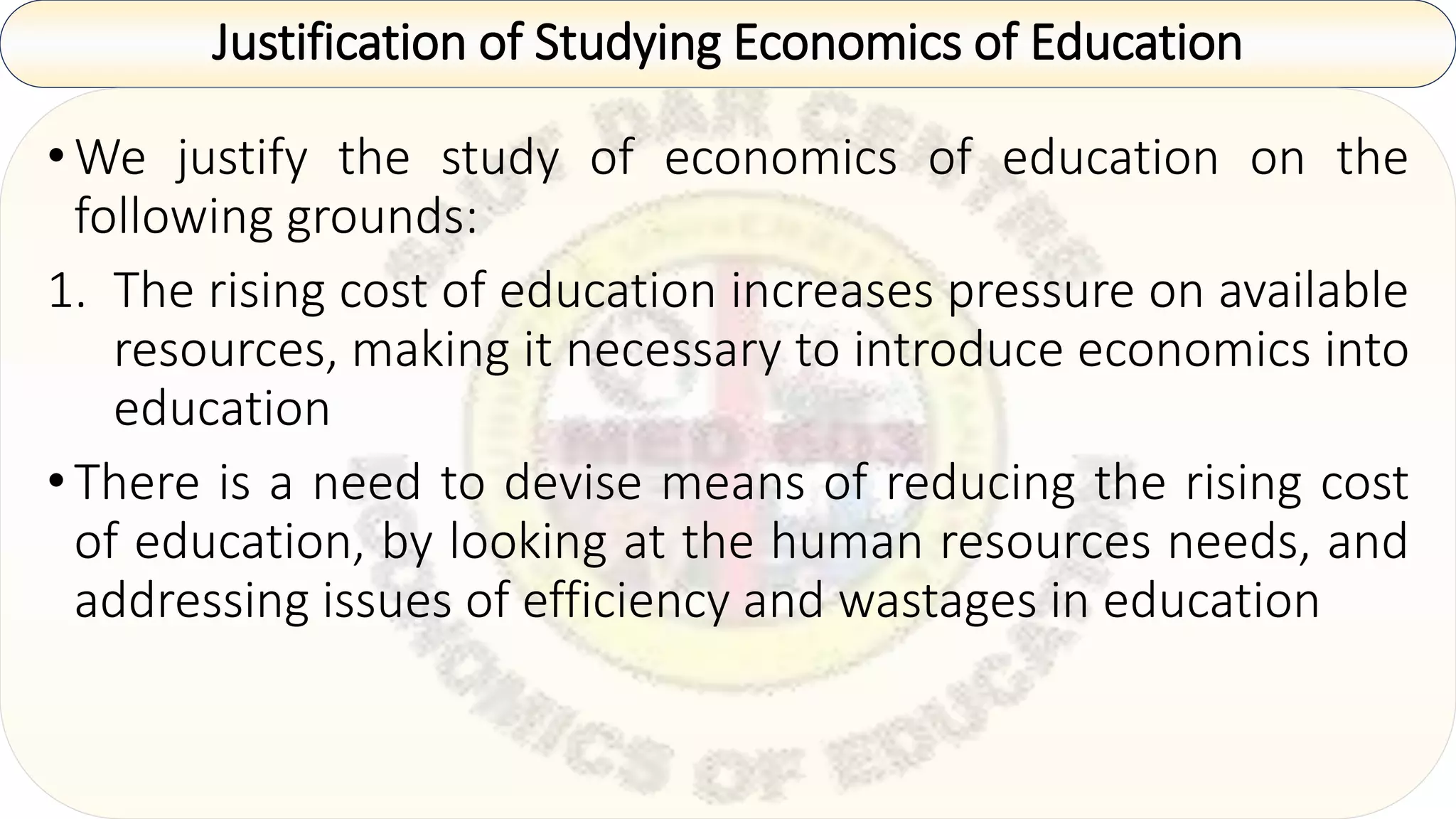 Economics of Education Part 1.pptx