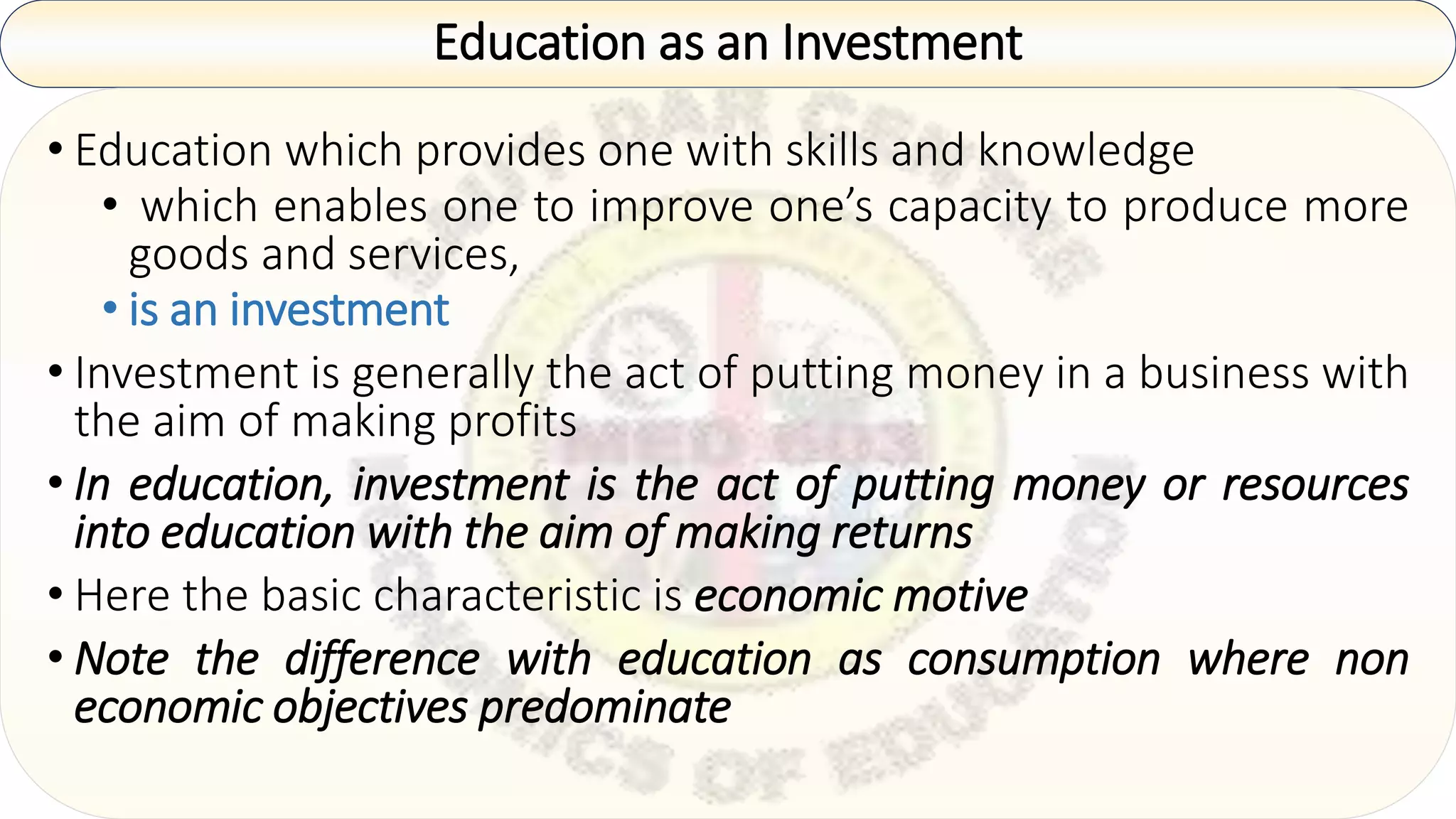 Economics of Education Part 1.pptx