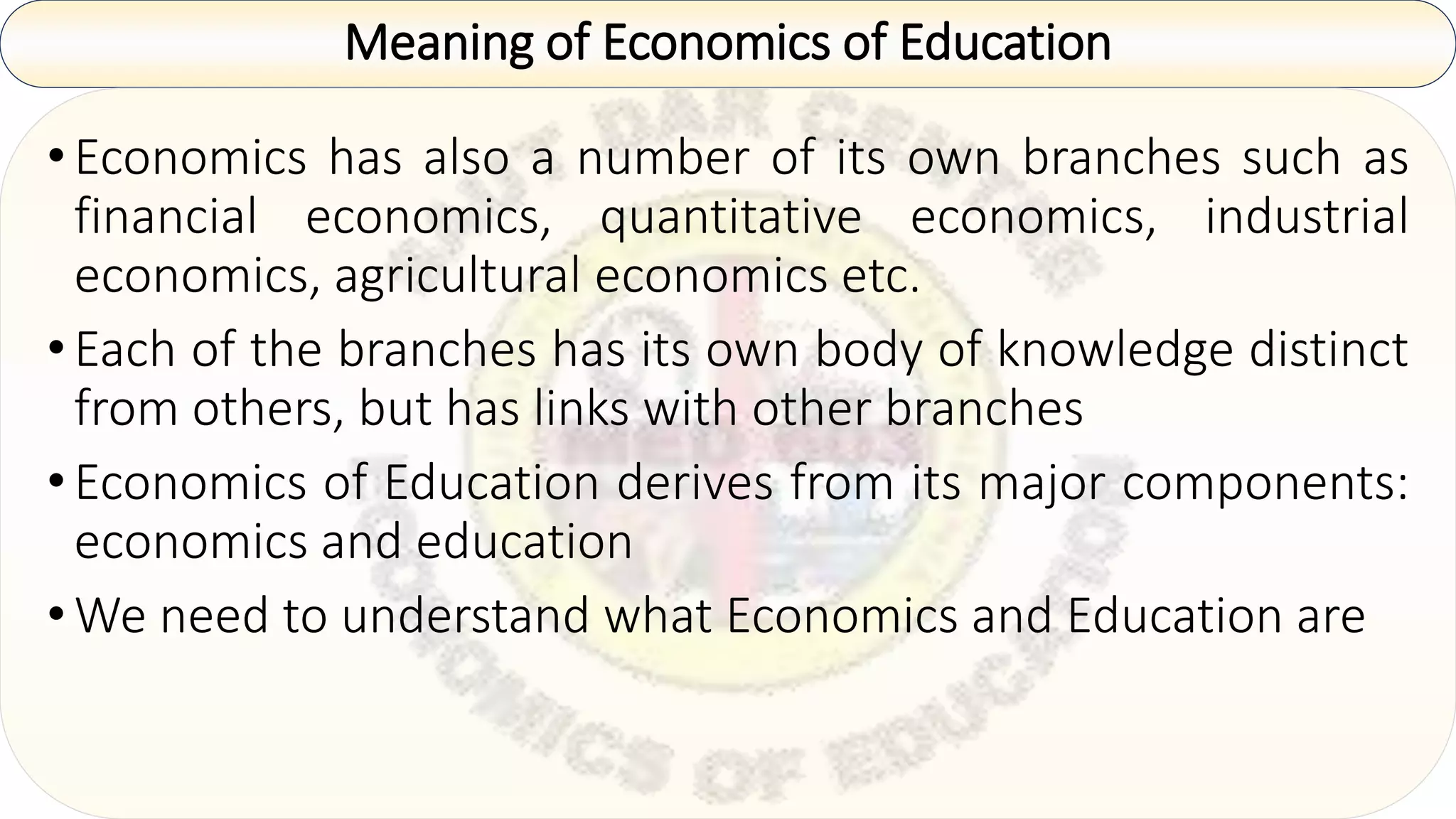 Economics of Education Part 1.pptx